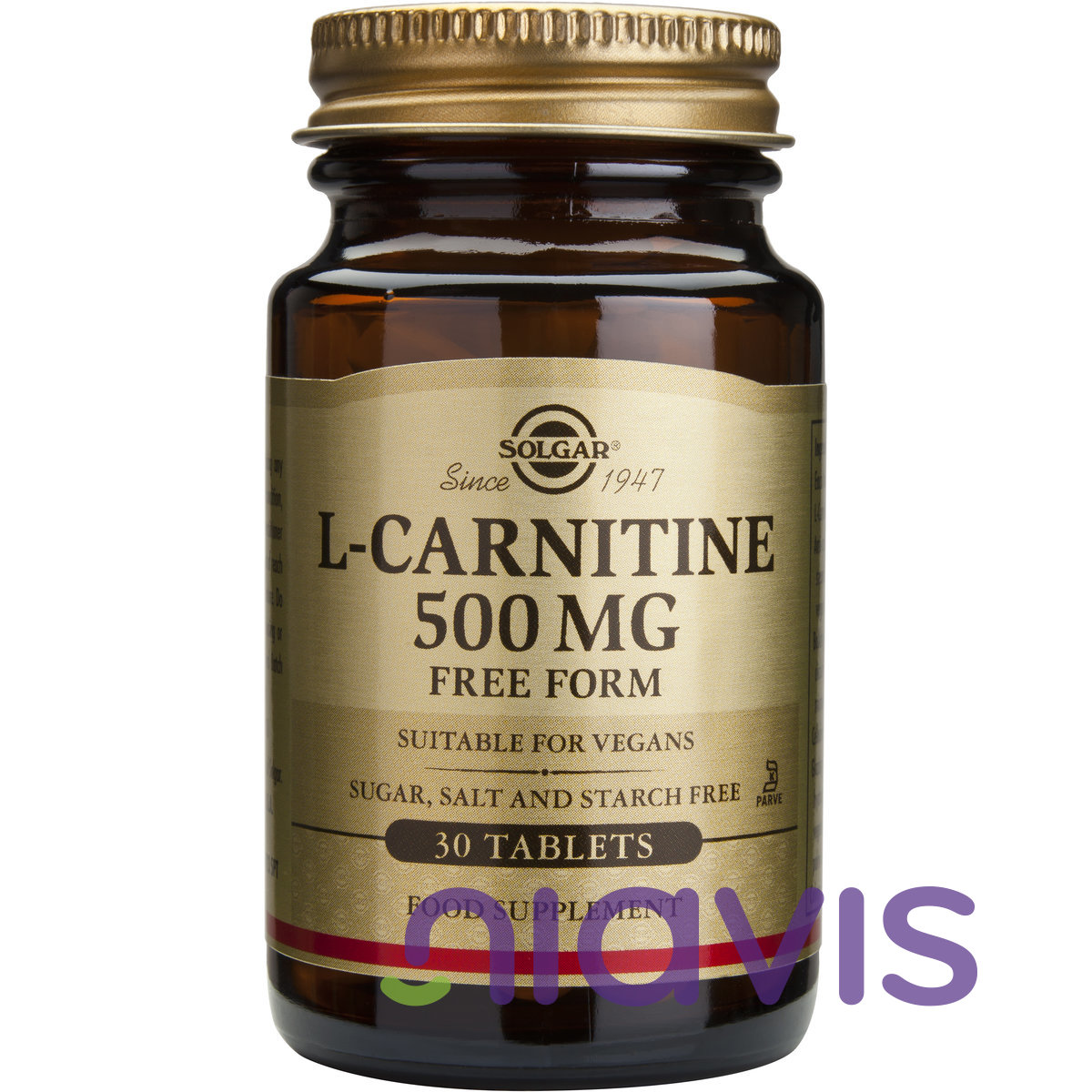 L-Carnitine 500mg tab 30s - Niavis