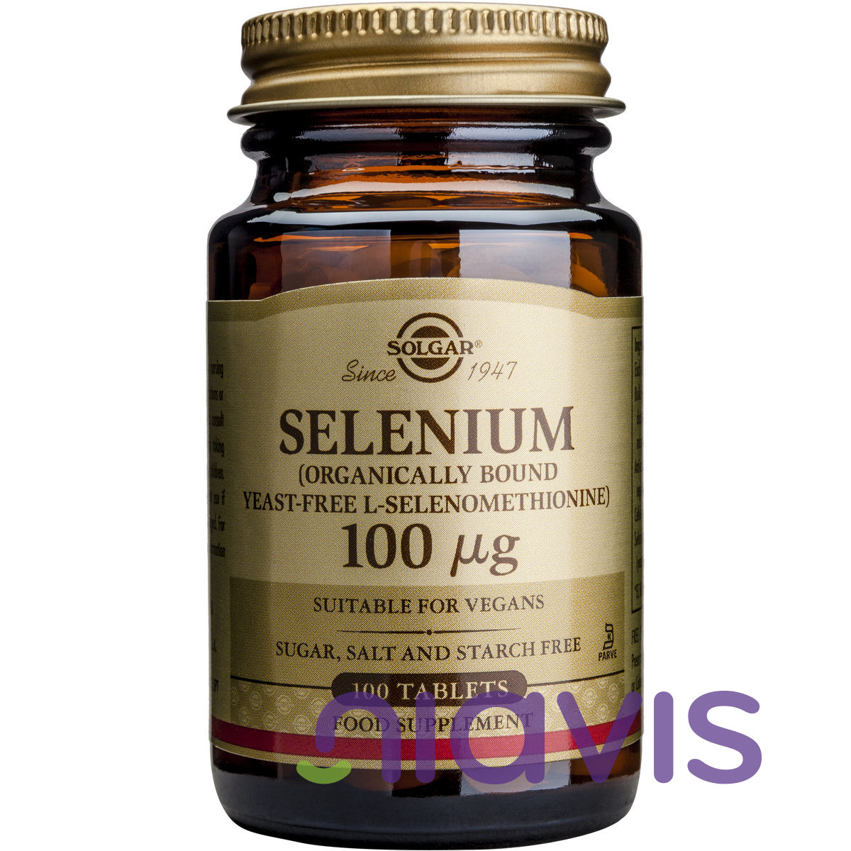 Seleniu 100ug 100 tablete - Niavis