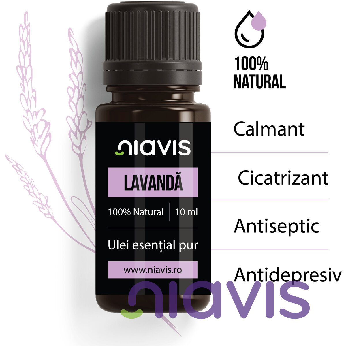 Ulei Esential de Lavanda 10ml - Niavis