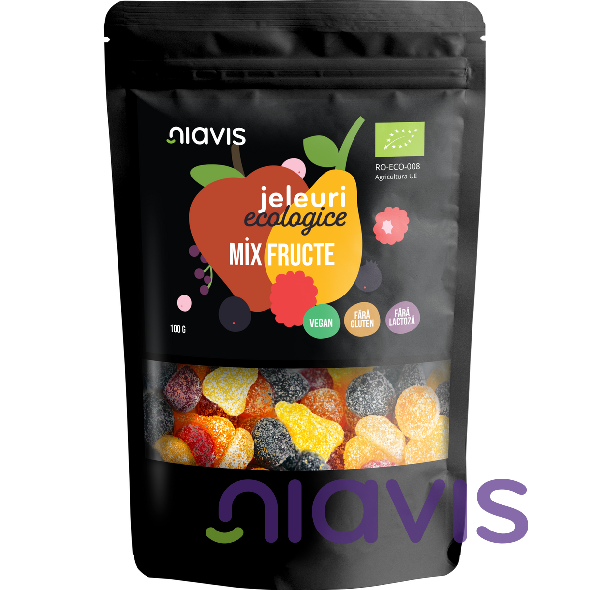 Jeleuri Ecologice "Mix Fructe" 100g
