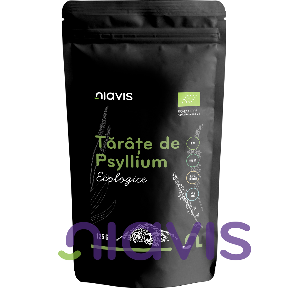 Tarate de Psyllium Ecologice/Bio 125g - Niavis