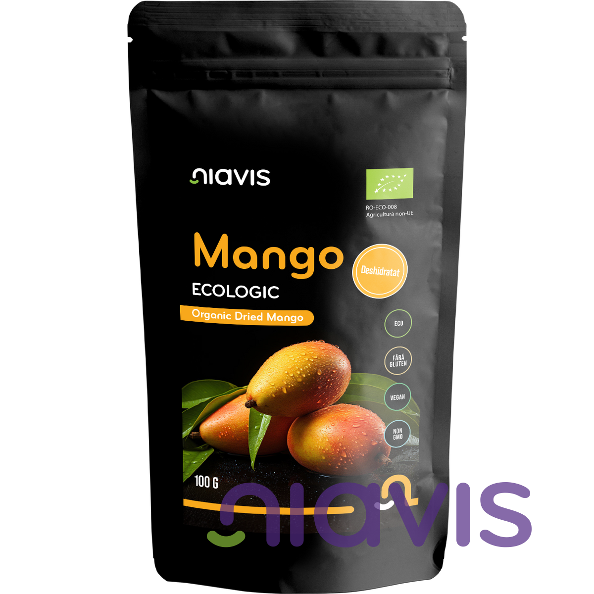 Mango Deshidratat Ecologic/BIO 100g - Niavis