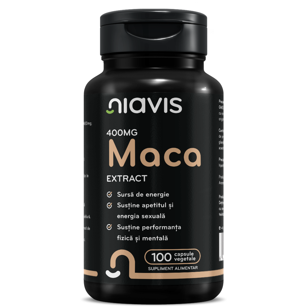 Maca Extract 400mg 100 cps - Niavis